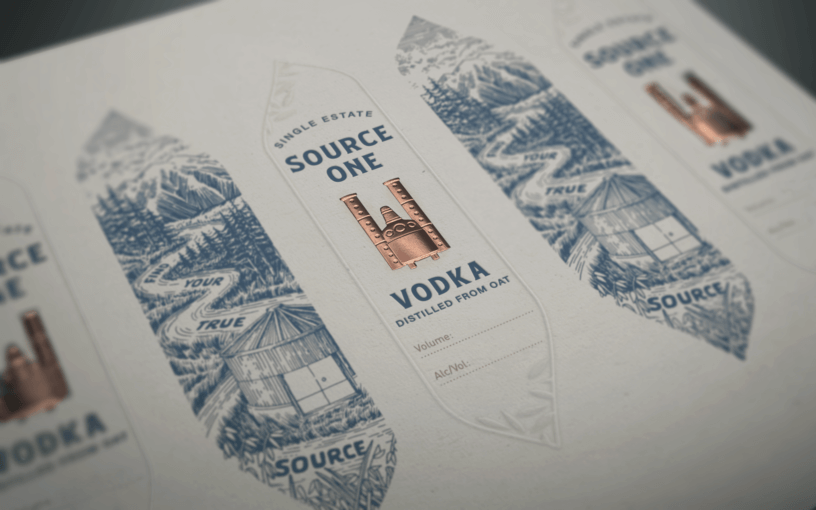 Многогранная водка Source One Vodka | The Bytheway – Портал креативной ...