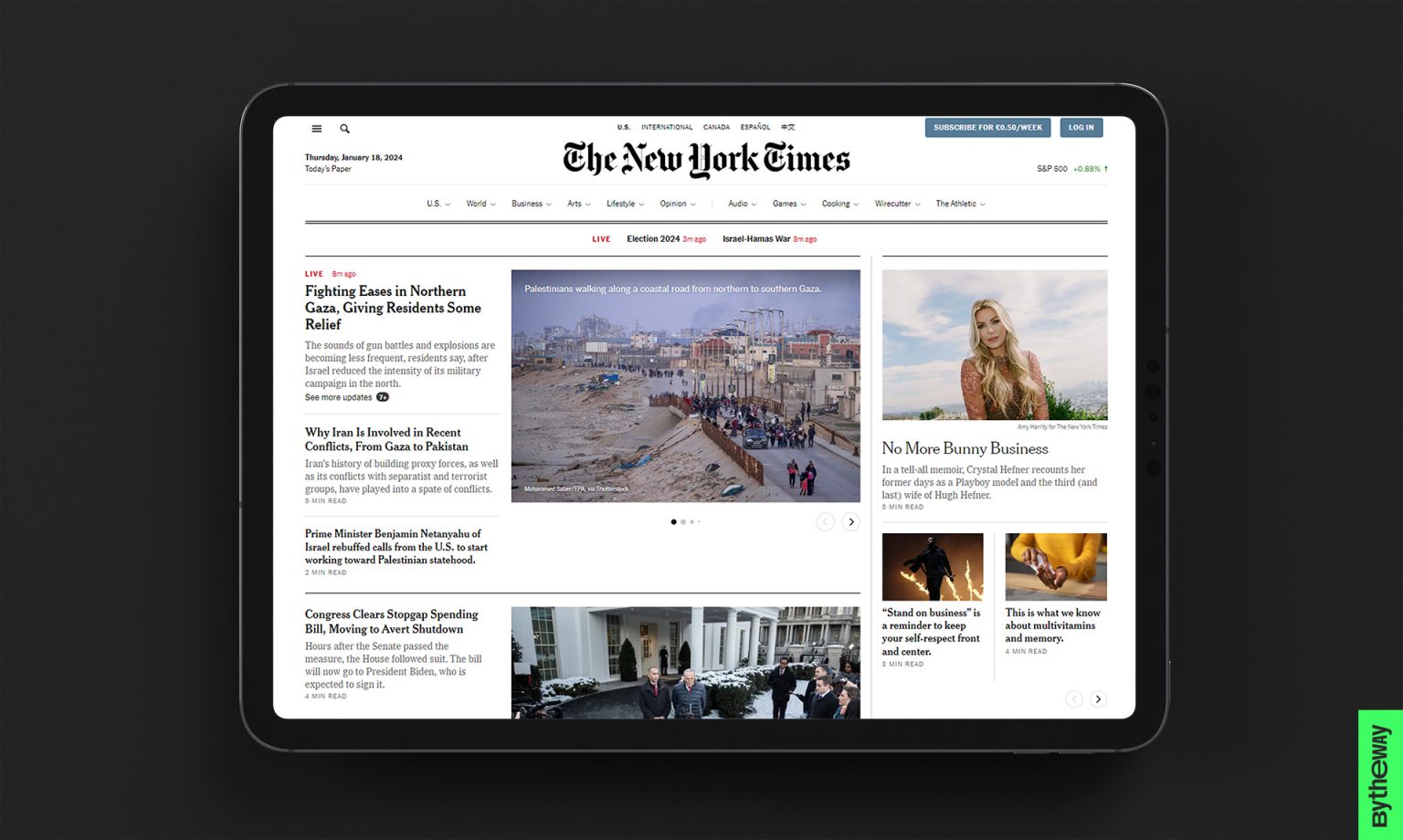 Больше чем просто газета The New York Times — 173 летняя история бренда The Bytheway