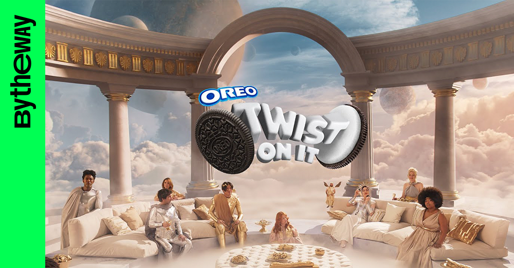 Мир, в котором один поворот OREO может изменить все, в рекламном ролике ...